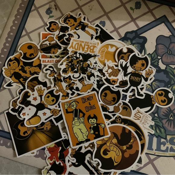 Other | Bendy Stickers 4 Batim Bendy And The Ink Machine | Poshmark